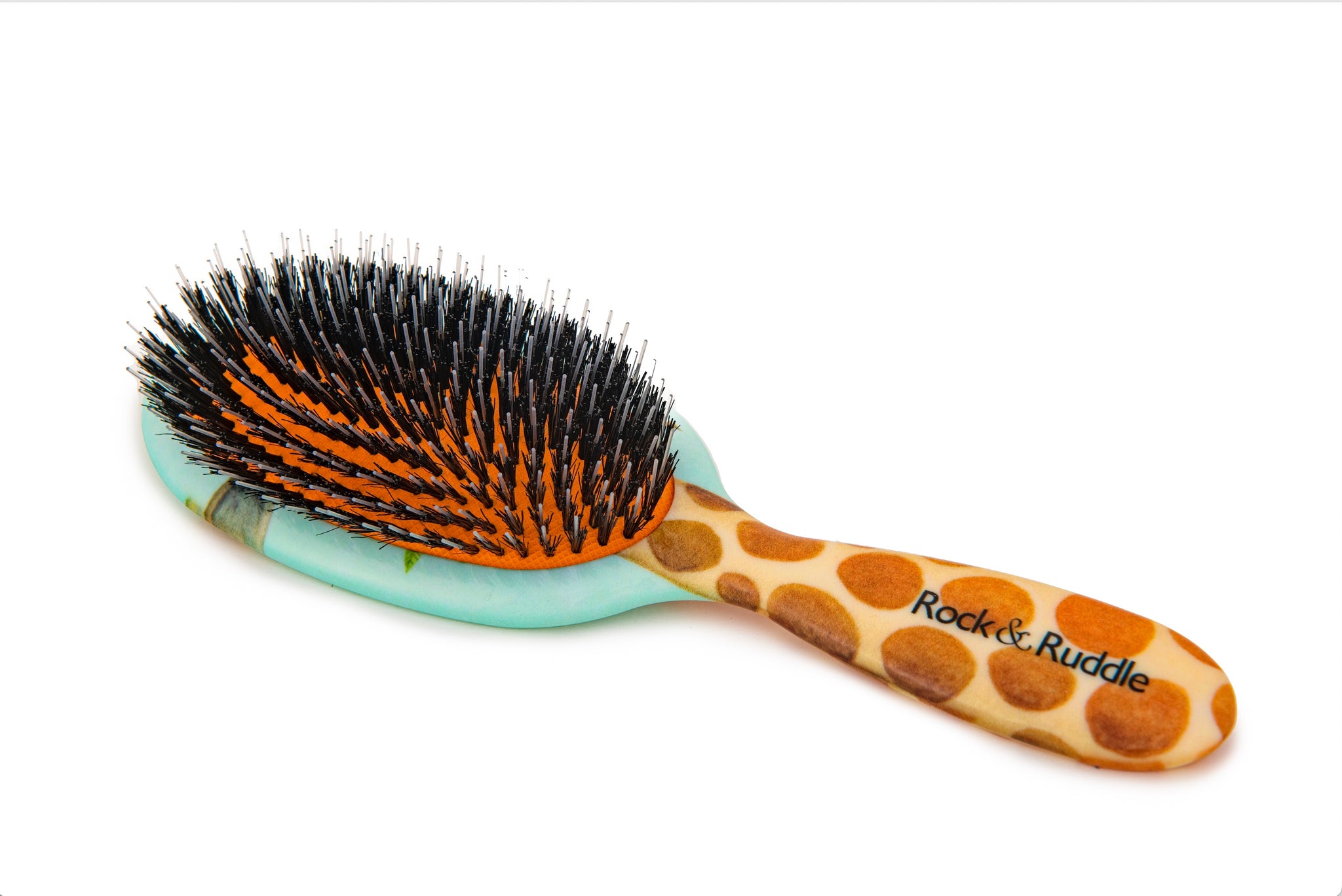 Giraffe Design Hairbrush – Rock & Ruddle